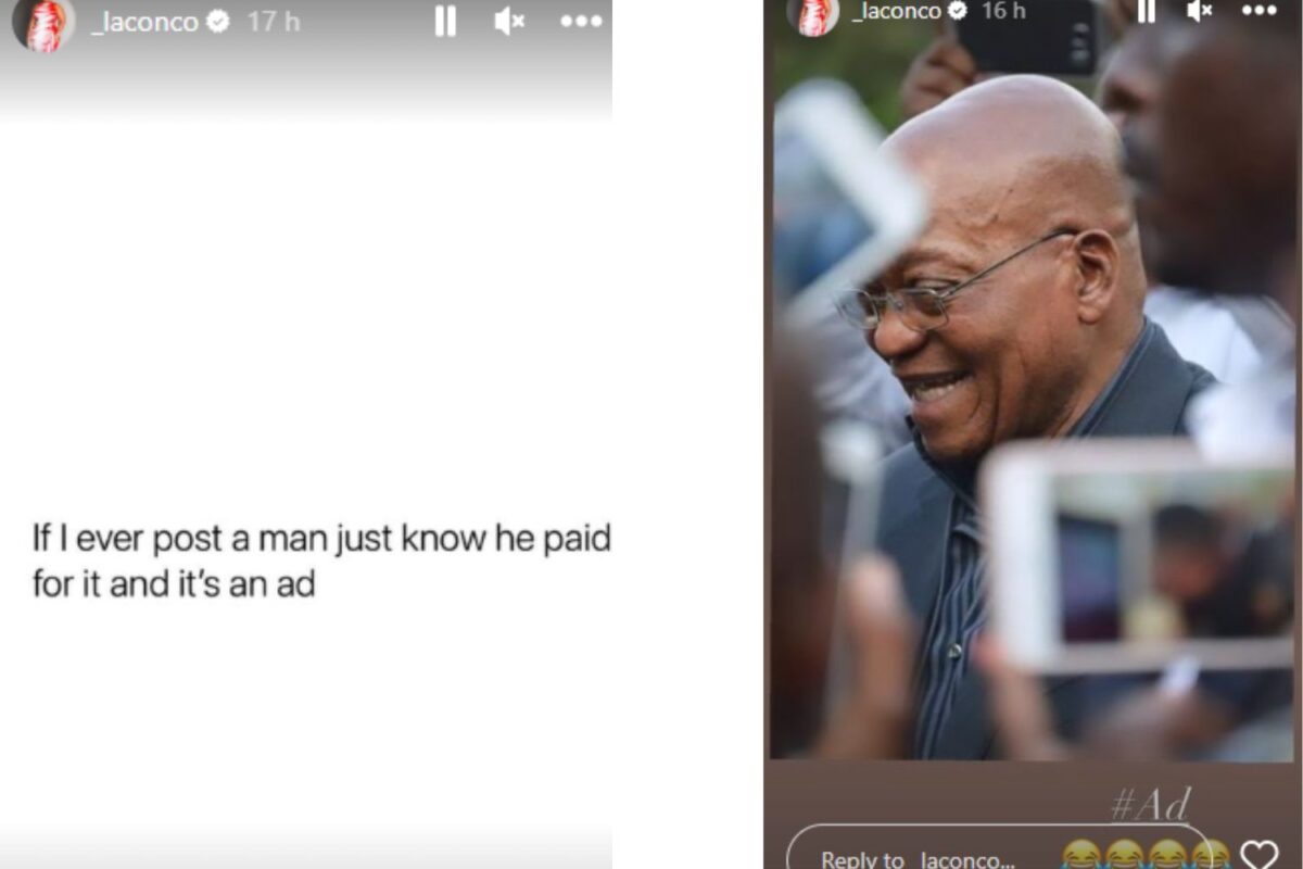 LaConco teases her status with Jacob Zuma | The Citizen