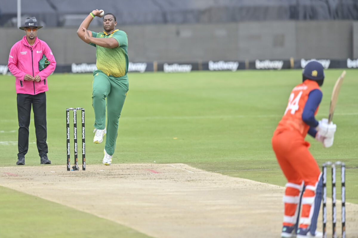 Magala settling in at Proteas with star showing against Netherlands