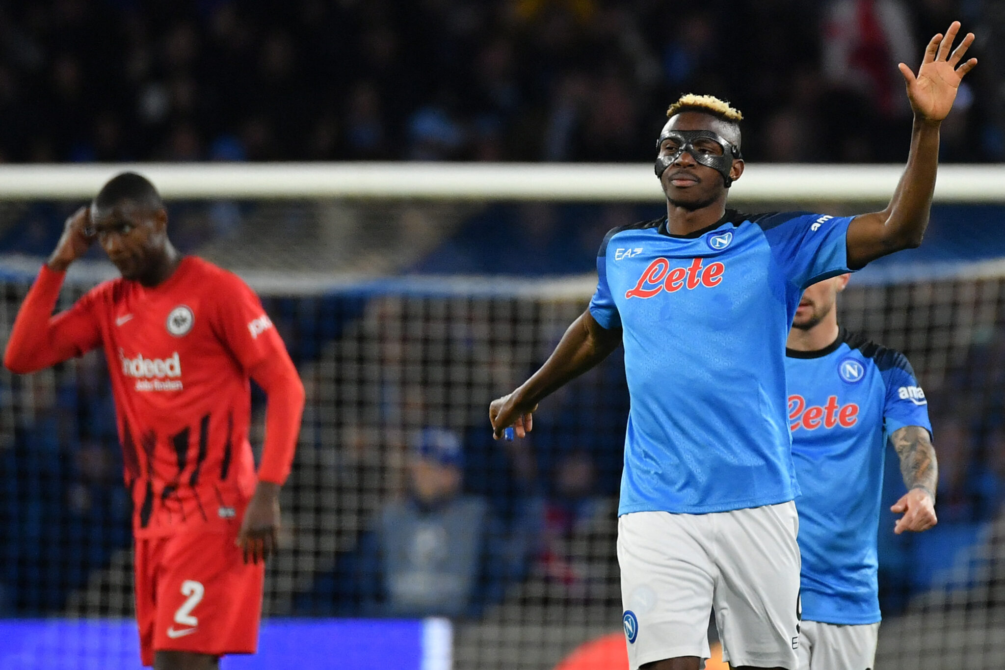 Osimhen fires 'dreaming' Napoli into Champions League last eight