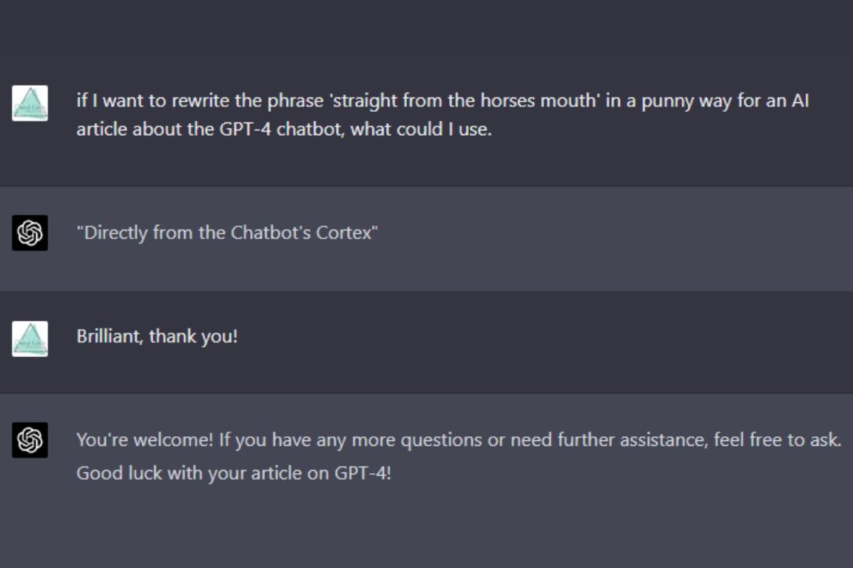 GPT-4 chatbot: OpenAI's latest language model takes creative leap GPT-4 chatbot: OpenAI's latest language model takes creative leap