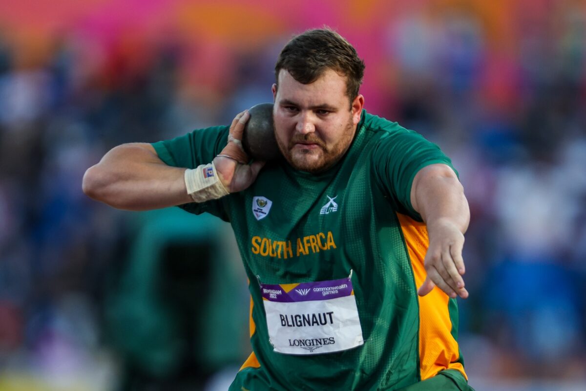 'I'm in the shape of my life': Kyle Blignaut targets World Champs medal