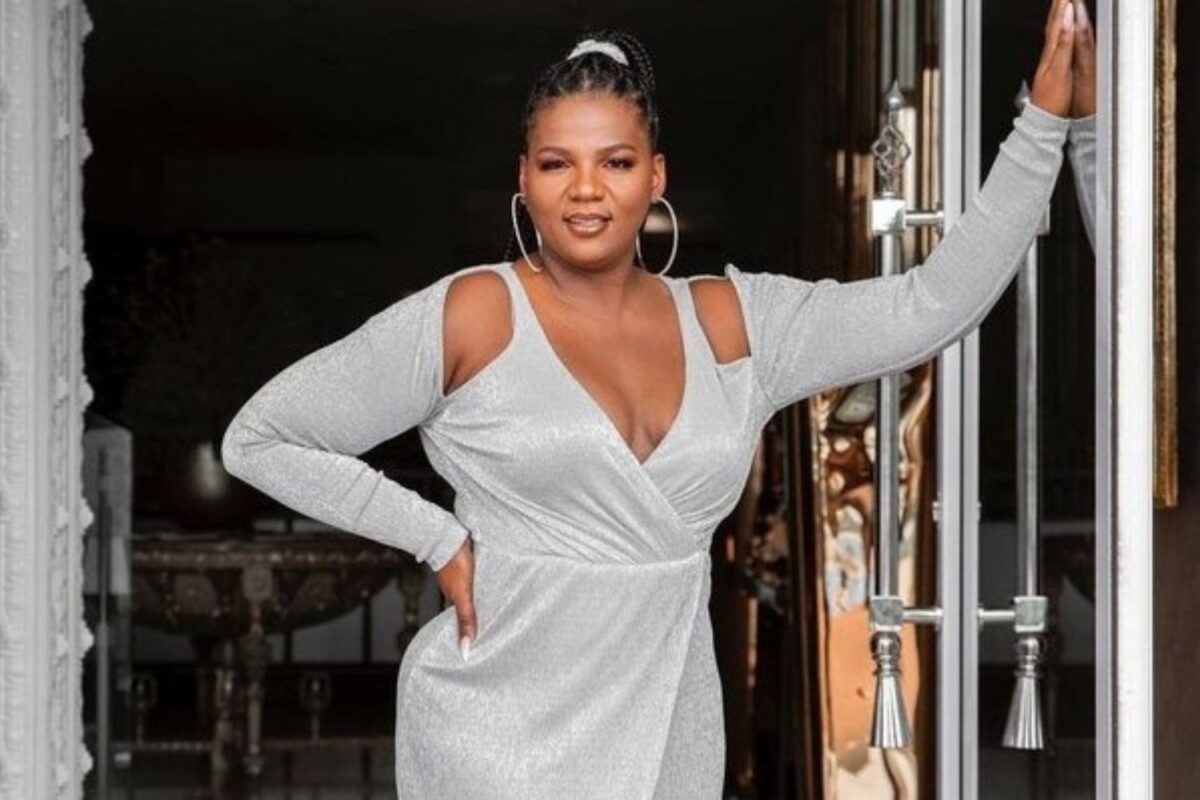 Inside MamMkhize's opulent all-gold bedroom