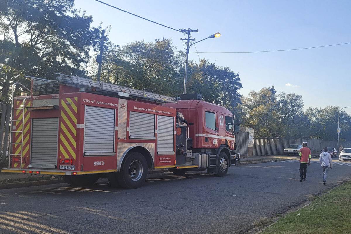 WATCH: Riverlea Secondary School on fire