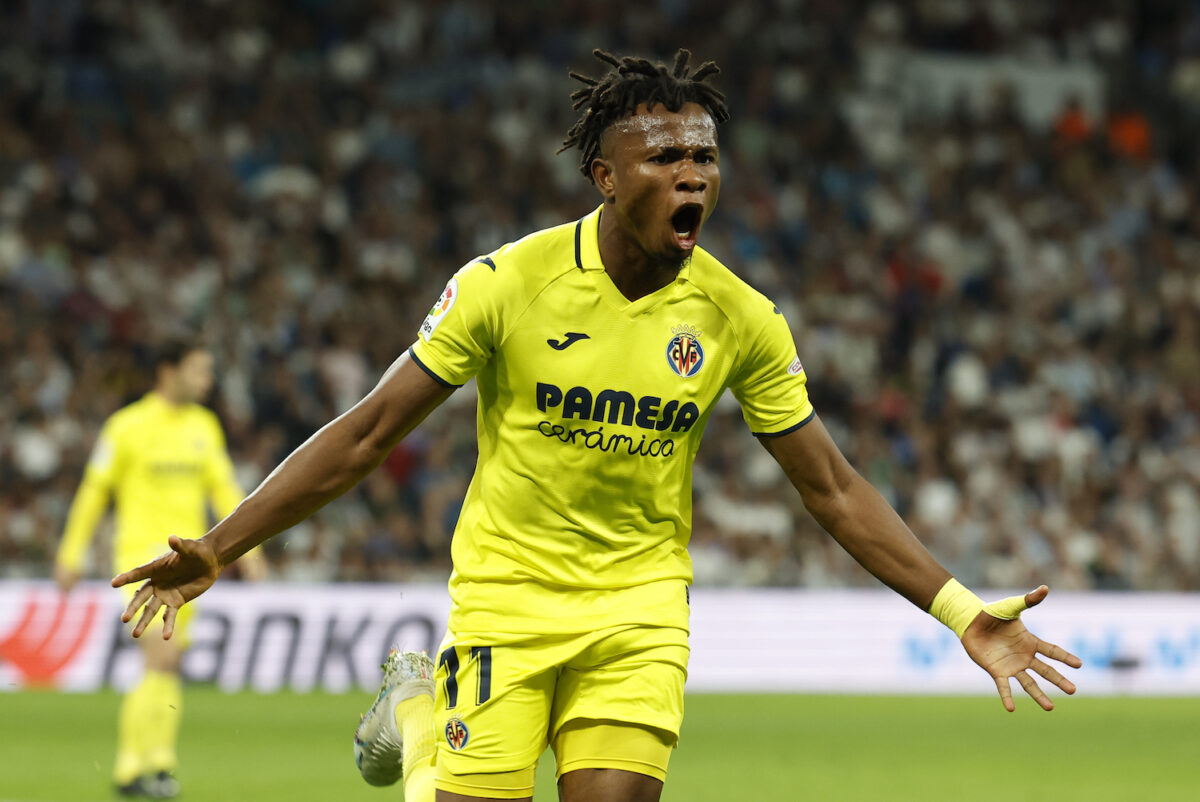 Chukwueze strikes twice as Villarreal stun Real Madrid