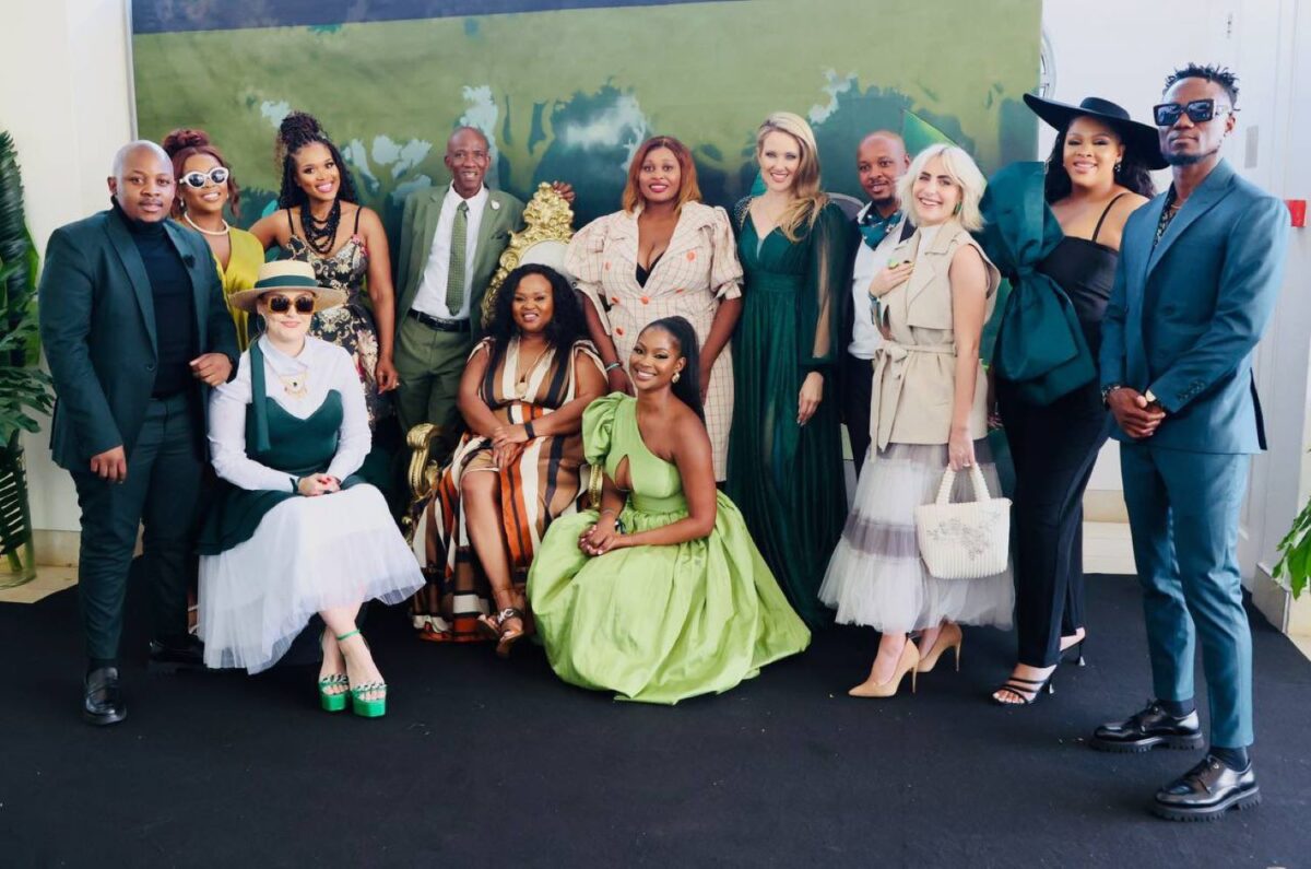 PICS: Celebs put their best green fashion foot forward at Nedbank ...