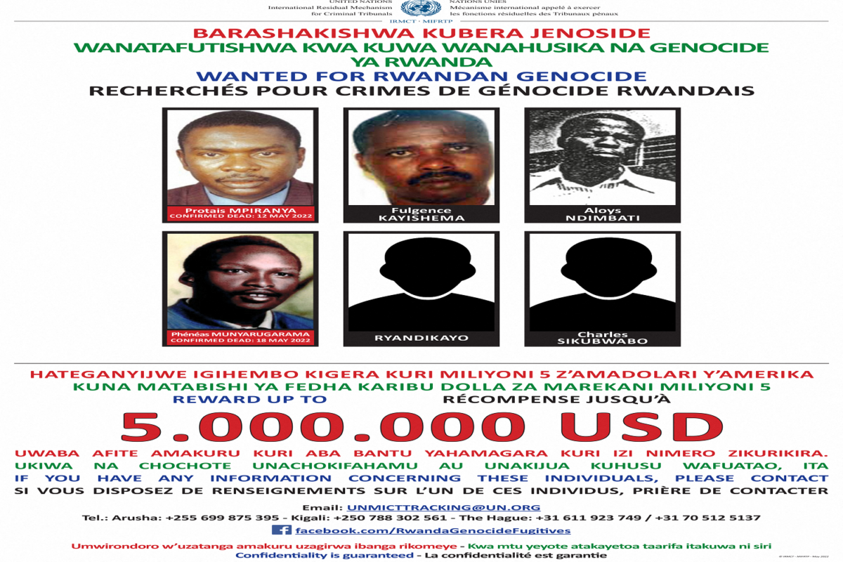 One of last four Rwanda genocide fugitives arrested in South Africa