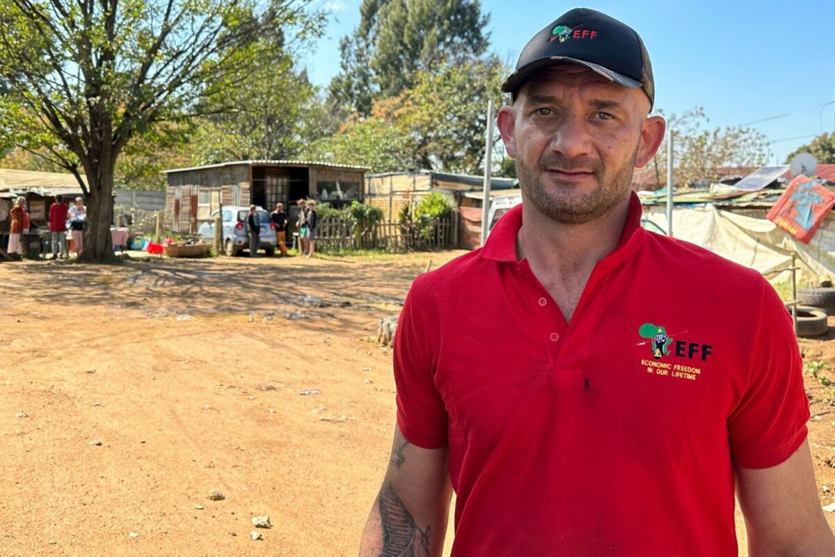 The EFF cares for us whites