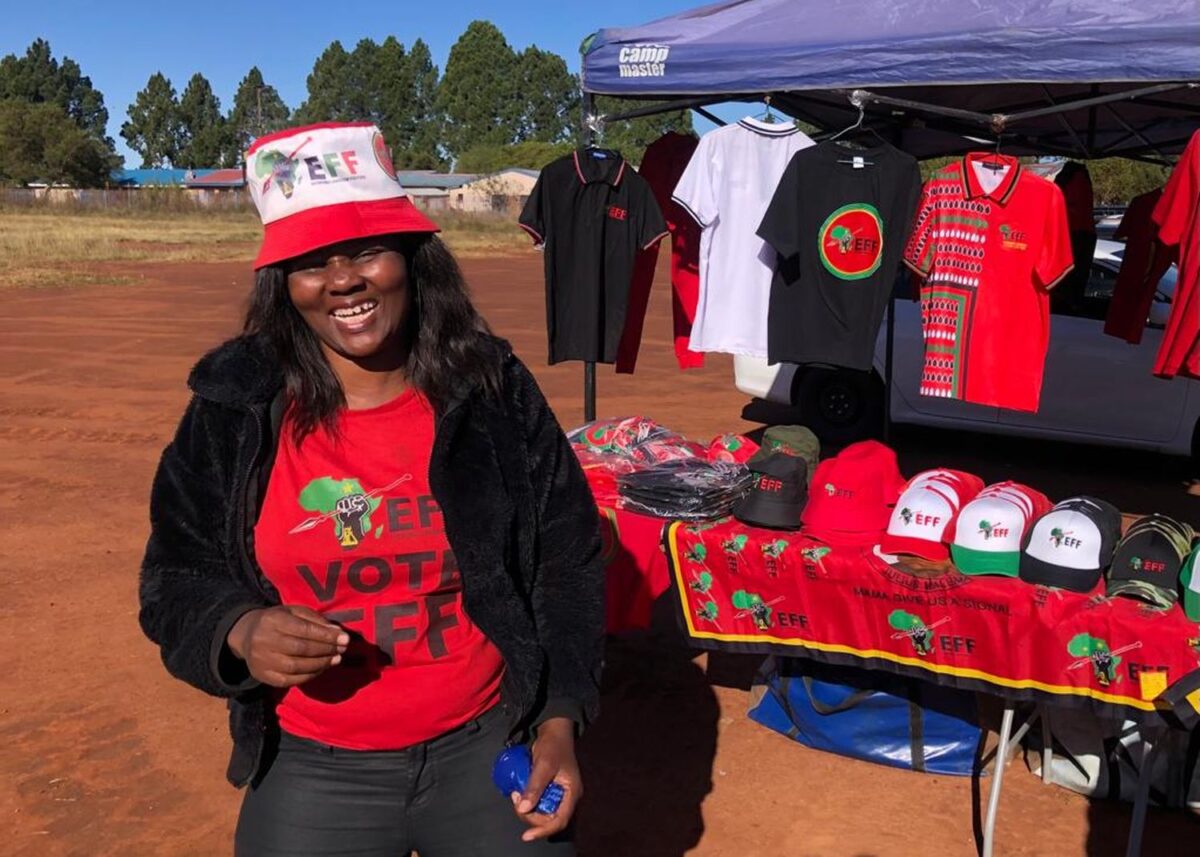 'We're not electioneering, we're bringing joy': EFF visits disabled ...