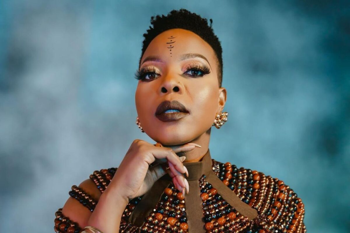 Nomcebo and Open Mic still at war as singer lands in US