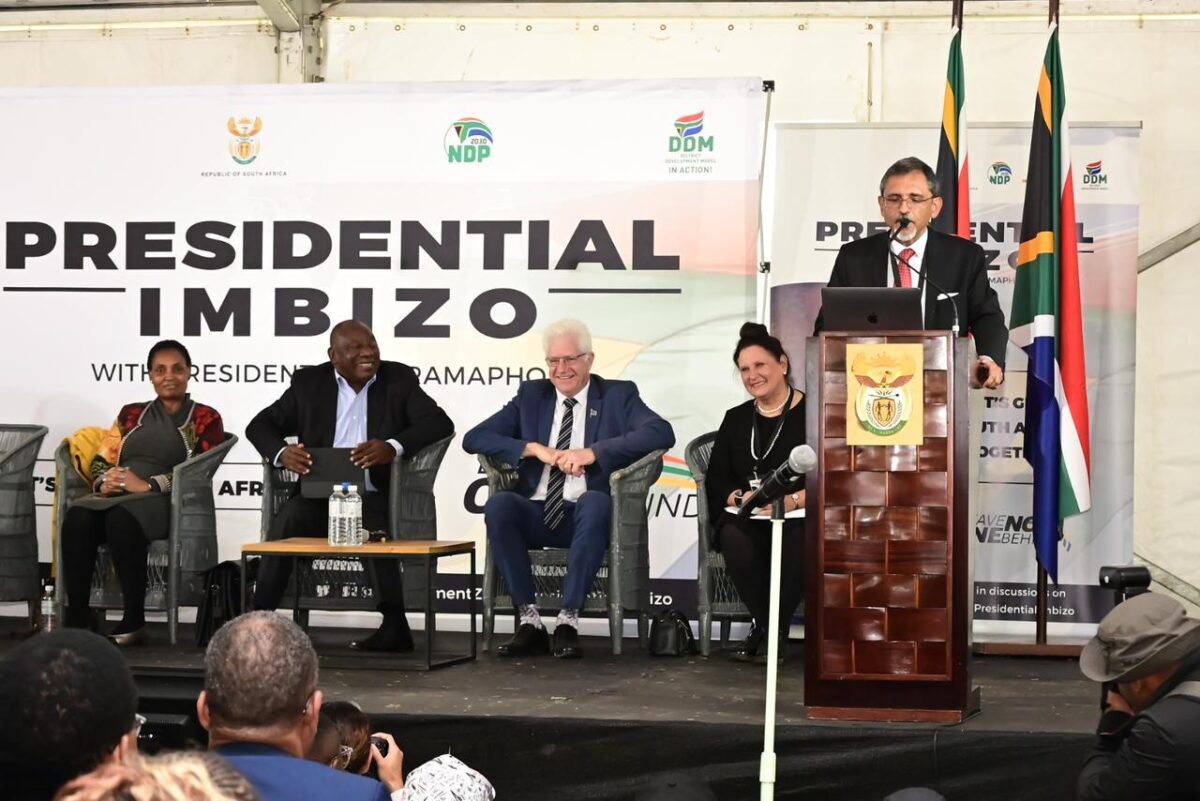 Presidential Imbizo: 'The R350, Mr President, it is not enough'