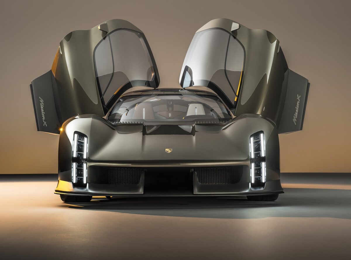Concept Porsche Mission X debuts as glimpse of EV hypercar future