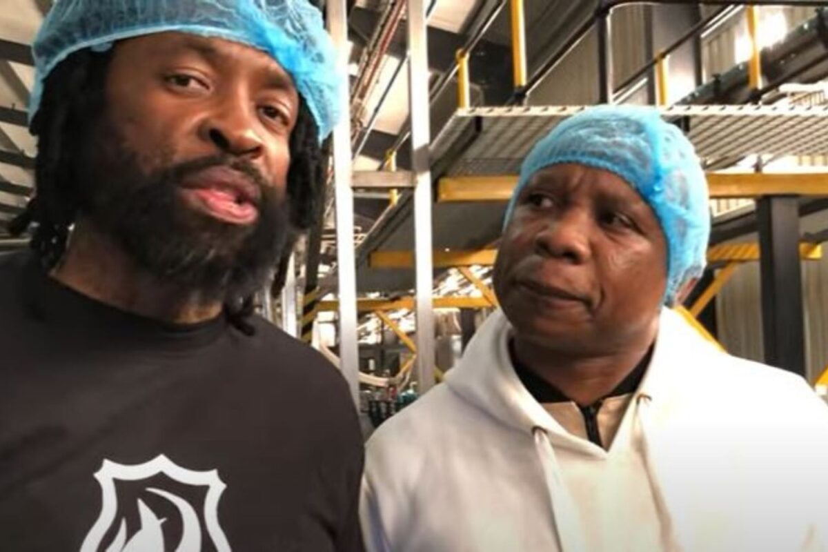 WATCH: DJ Sbu and the co-founder of Mofaya bond over the energy drink ...
