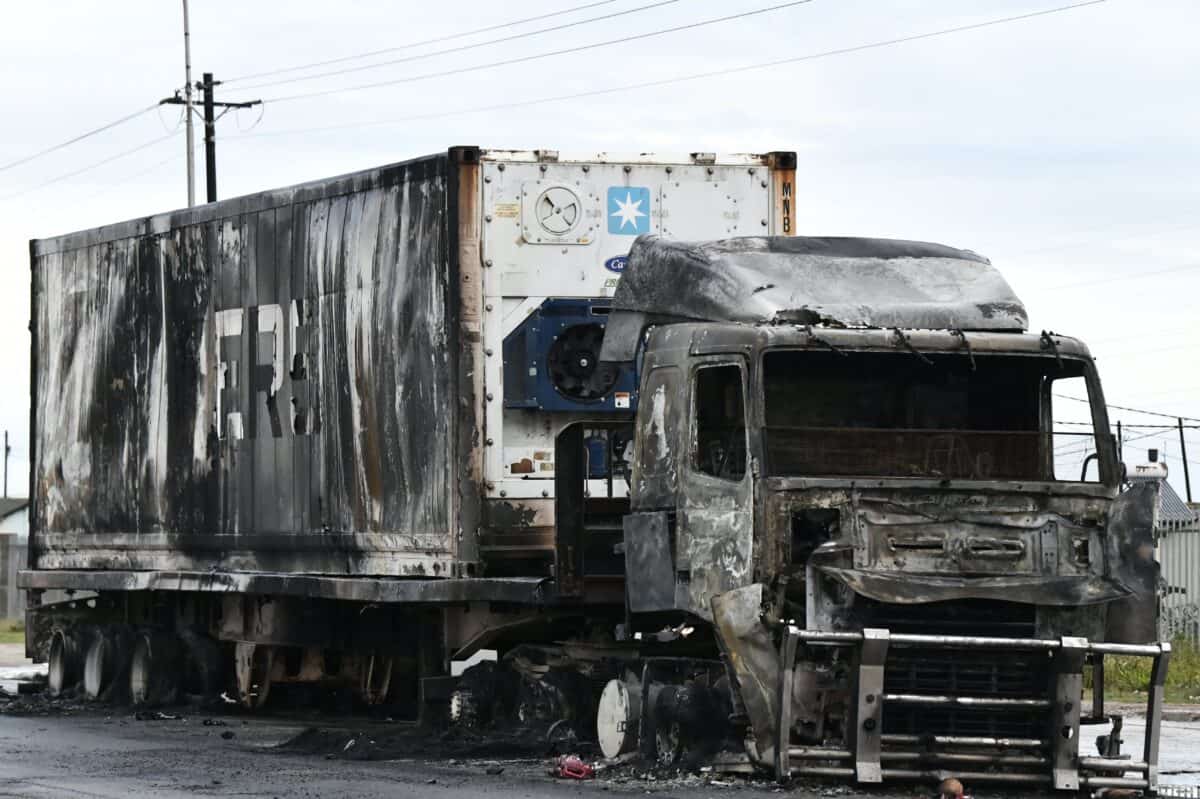 'Foreign drivers' trucks targeted': Leaked report 'implicates ...