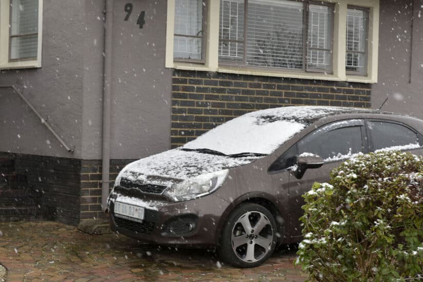 PICTURES: Rare snow turns Joburg into winter wonderland | The Citizen
