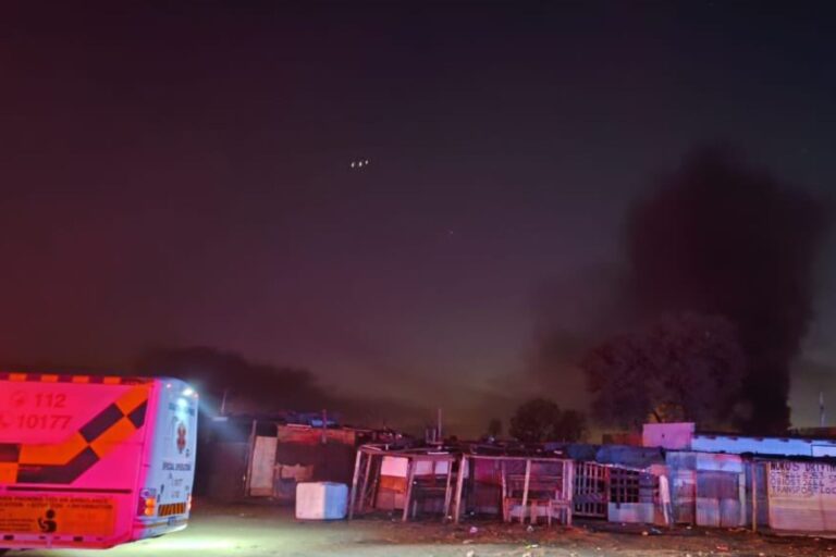 Scores dead after gas leak at informal settlement in Boksburg