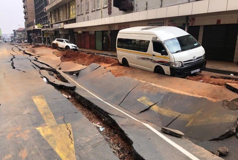 WATCH: Taxi driver tells how cars flew around him when explosion hit ...