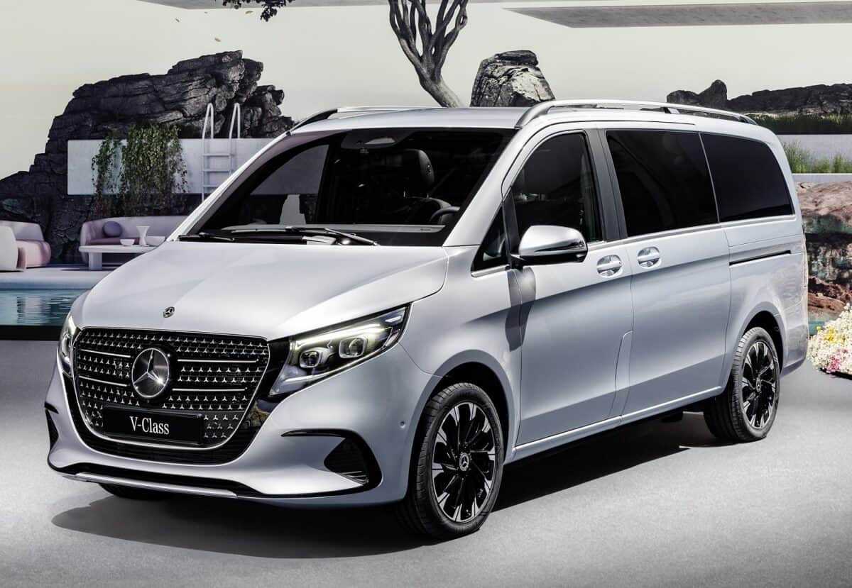 Last time restyled Mercedes-Benz Vito and V-Class revealed