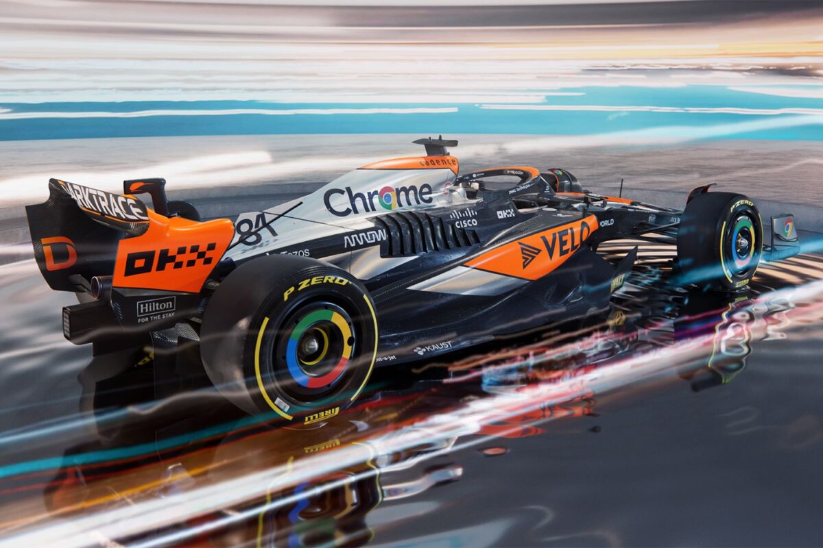 McLaren and Google unveil Chrome livery for British F1 Grand Prix