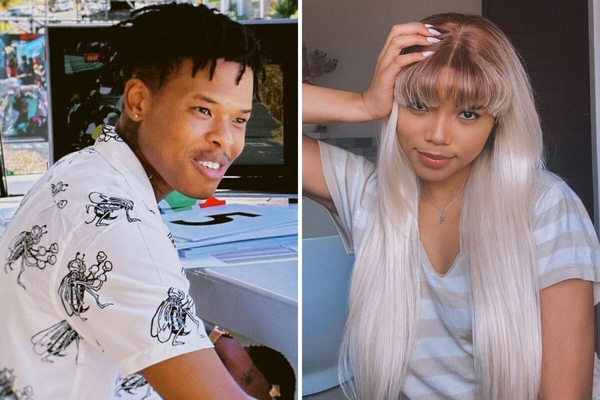 PICS: Nasty C's girlfriend shows off her cute baby bump