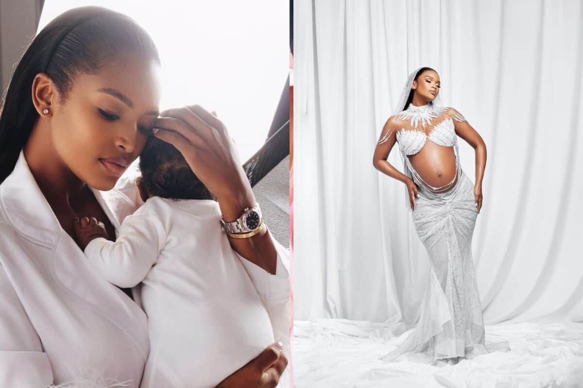 PICS: Three times mom-to-be Ayanda Thabethe rocked the fashion carpet