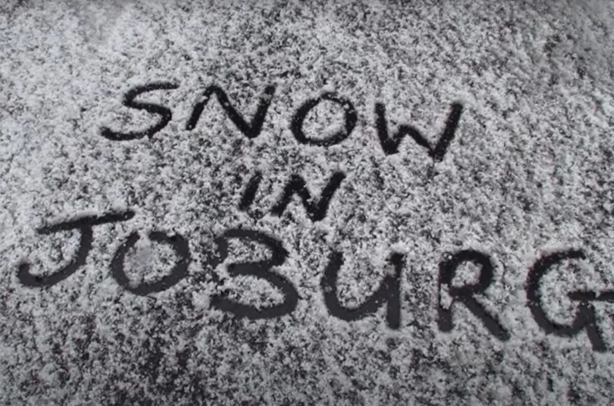 WATCH: 'We feel like kids' - Best of the Johannesburg snow videos | The ...