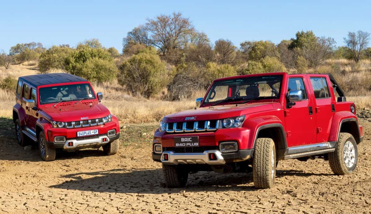 Less Jeep more Tank 300 looking new BAIC BJ40 uncovered