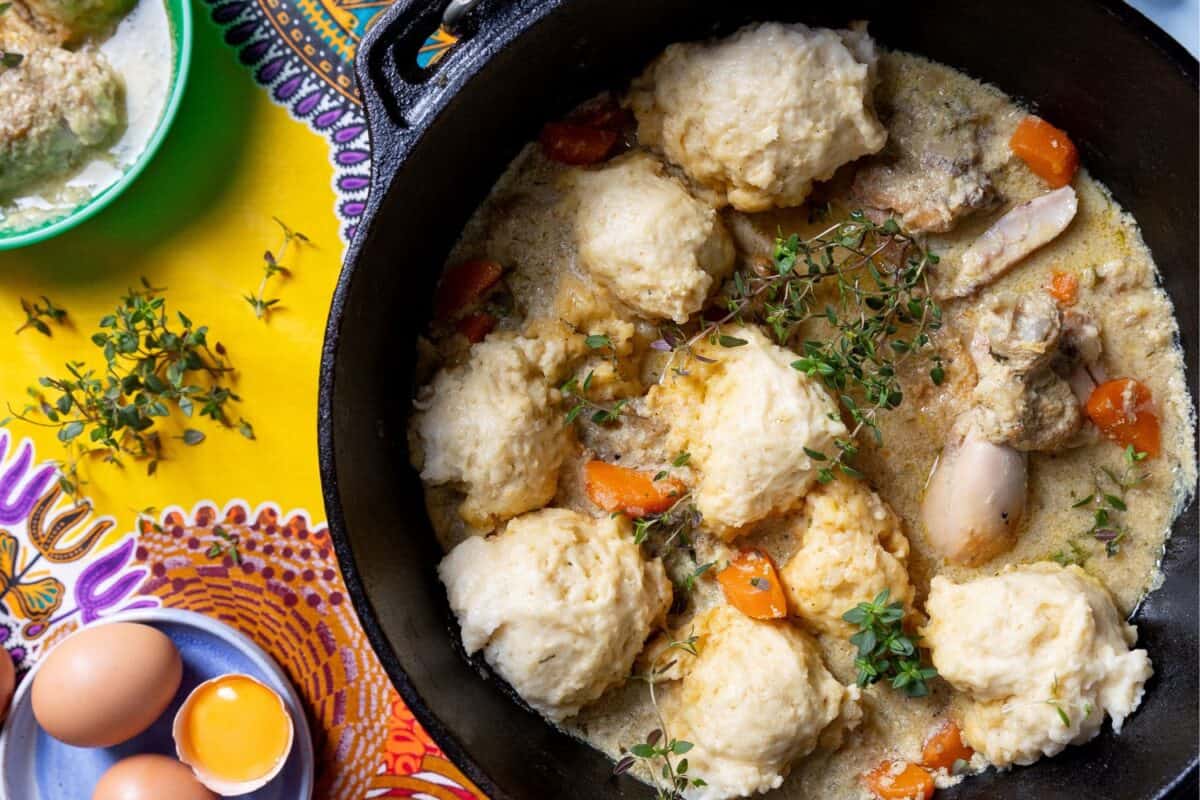 Recipe of the day: Chicken and egg potjie with dombolo