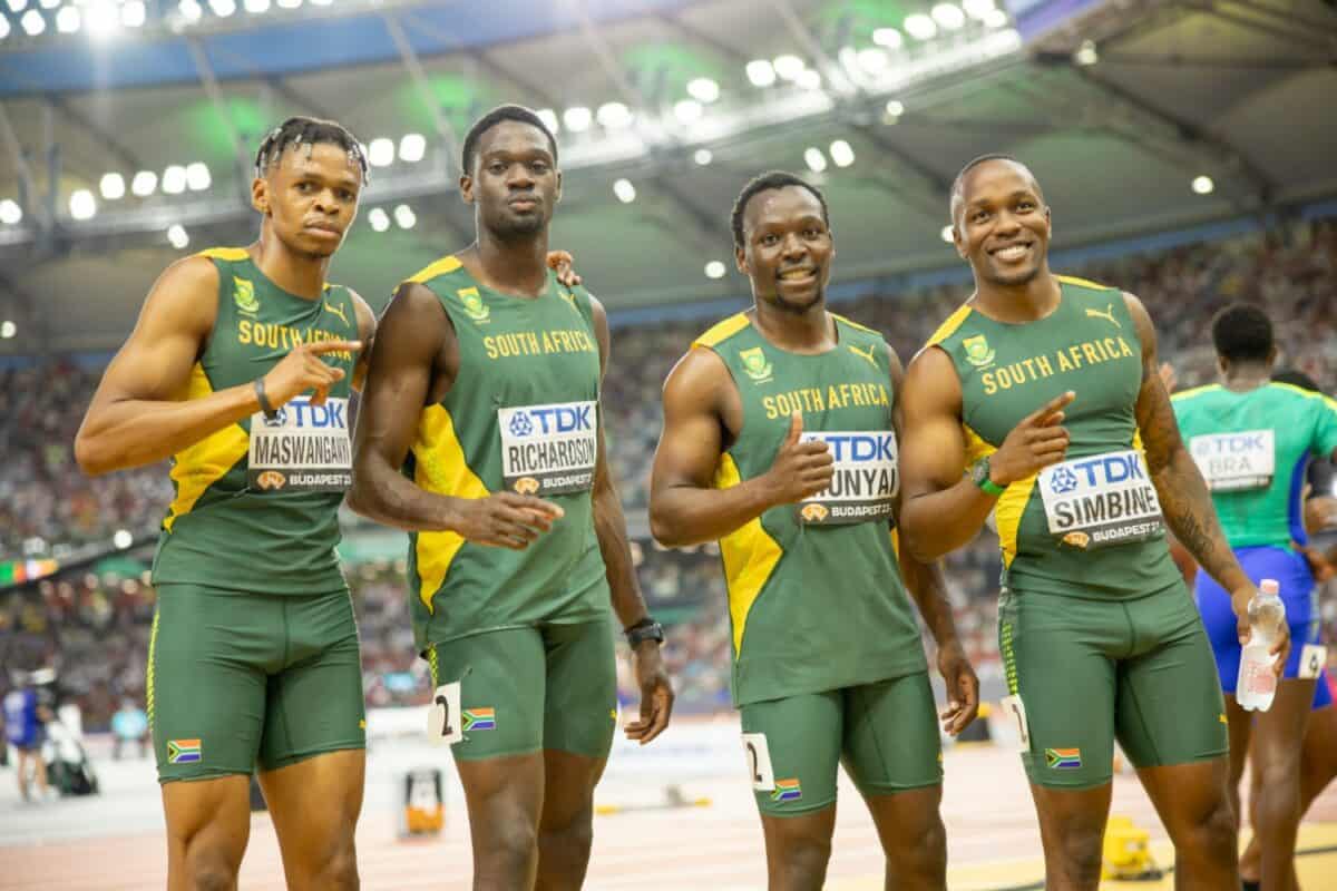 SA relay team set sights on podium at World Athletics Championships ...