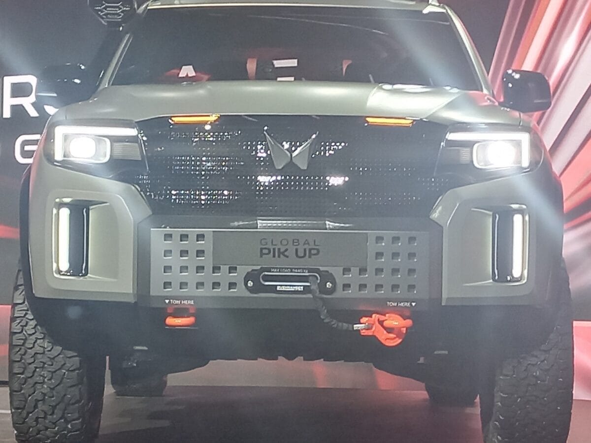 WATCH: Concept Mahindra Global Pik Up makes dramatic reveal