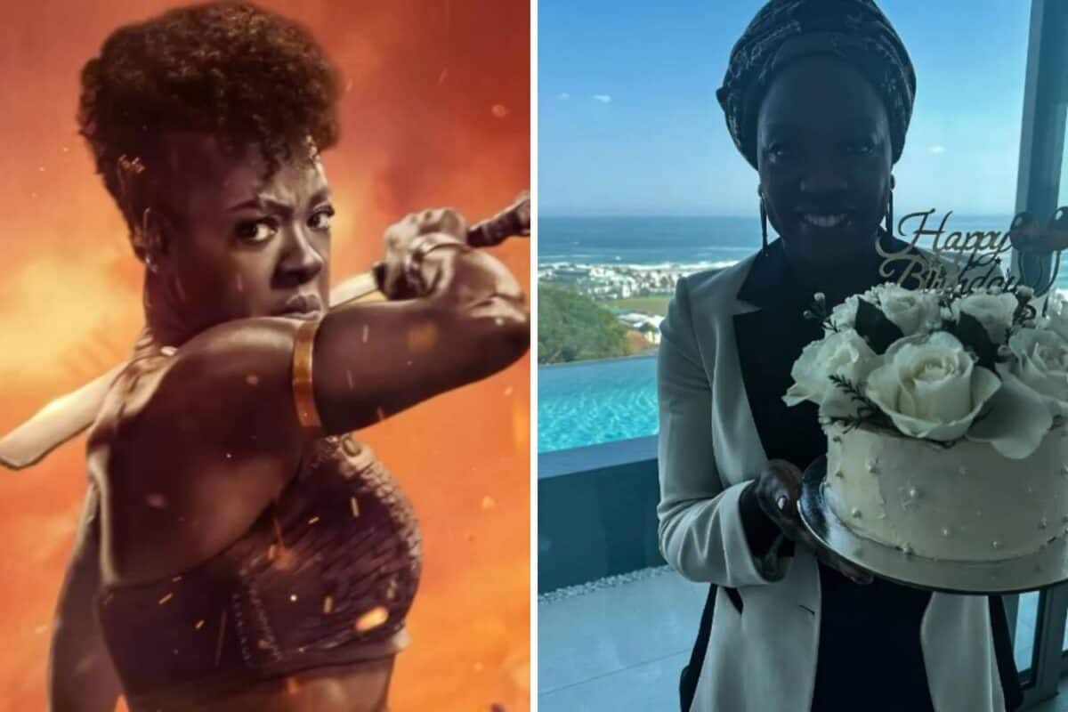 PICS: 'The Woman King' star Viola Davis celebrates birthday in Cape Town