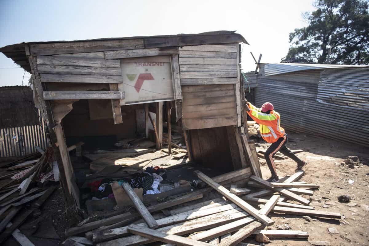 IN PICTURES: Police conduct operation to stamp out illegal mining in ...