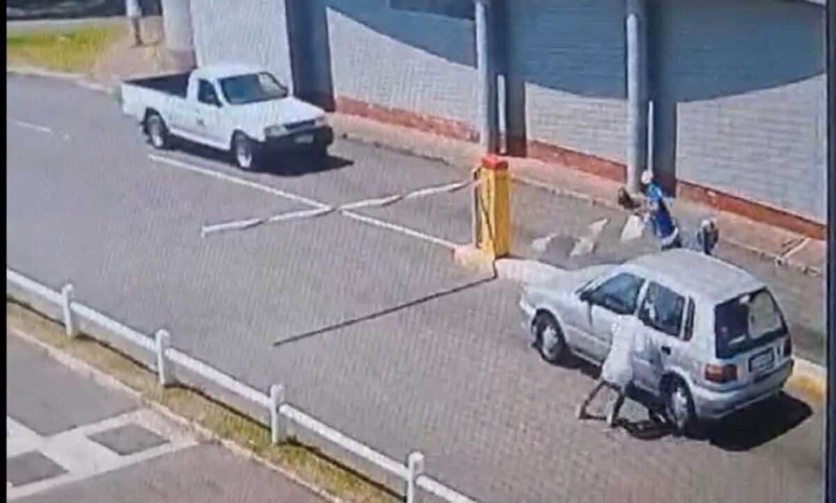 WATCH: Durban woman speaks after video of her driving into robber goes ...