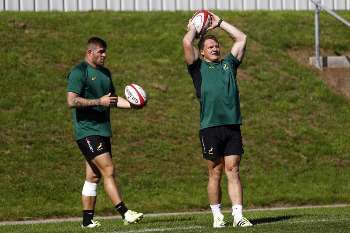 Fourie at hooker, Williams at wing as fringe Boks set to get a go?