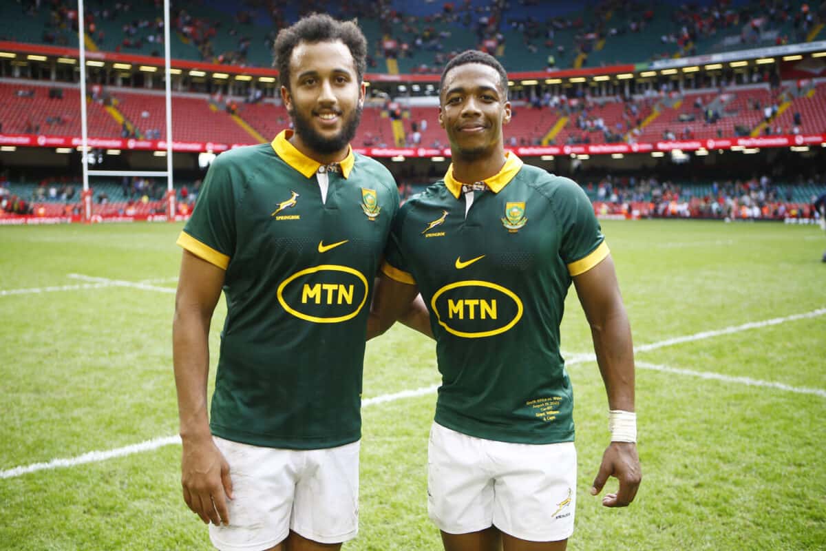 Grant Williams relishing his World Cup shot with the Springboks