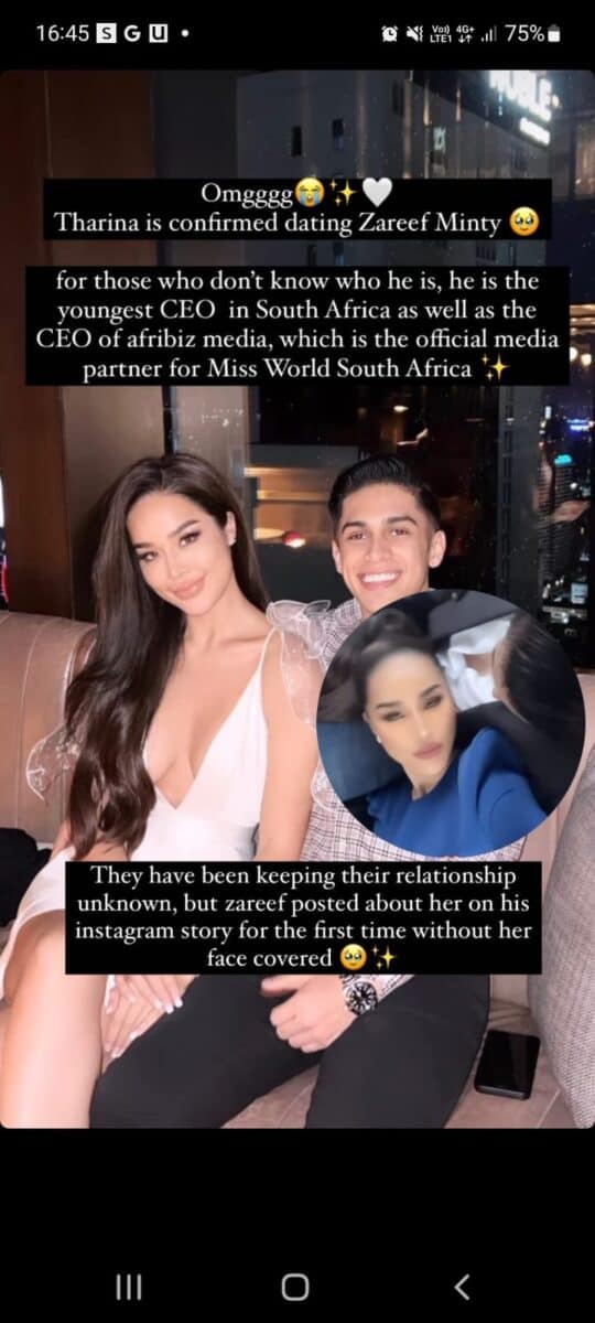 Power couple alert: Forbes listmaker Zareef Minty is seen with beauty ...