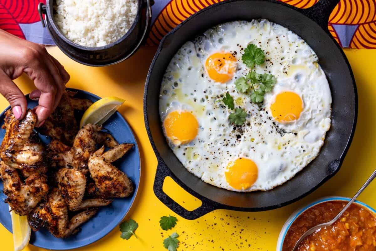 Recipe of the day: Juicy shisanyama with braaipap and fried eggs