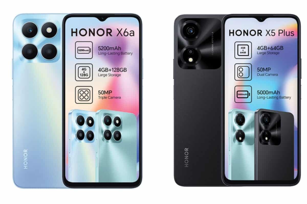 Honor adds X6a and X5 Plus smartphones to X series lineup