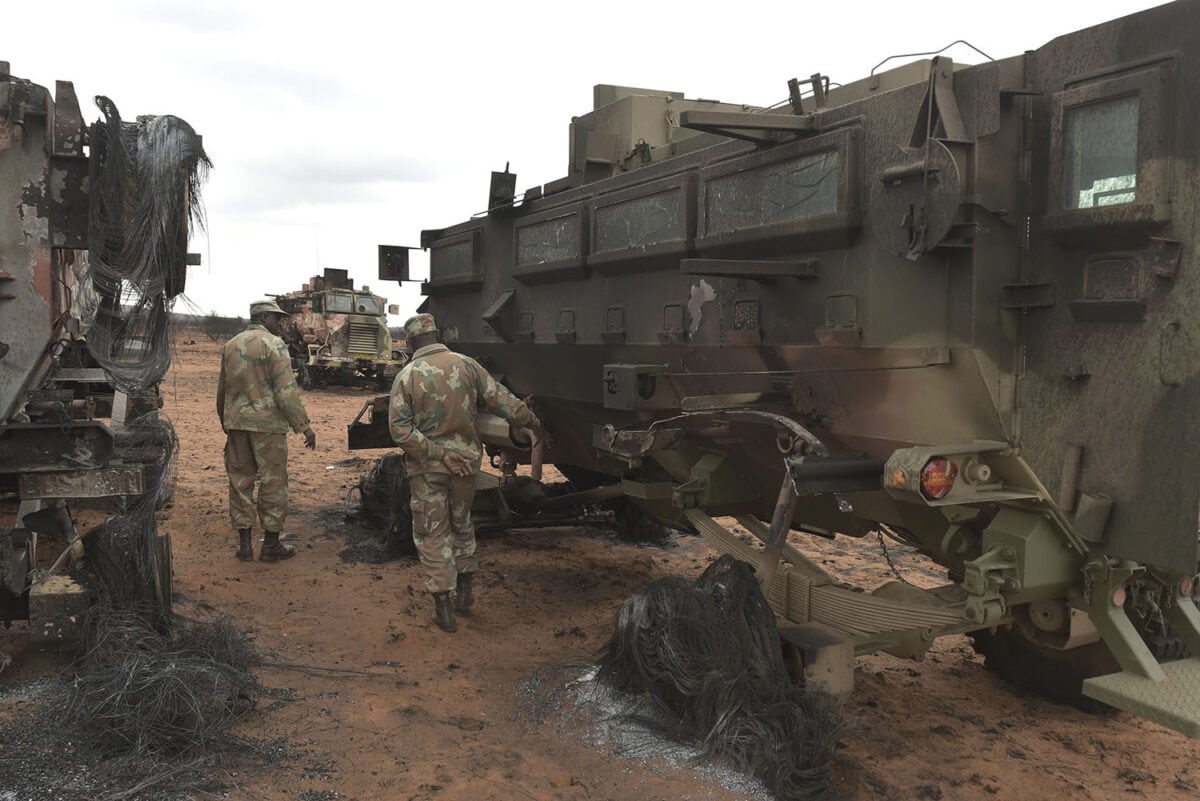 Soldiers recount terrifying escape from vicious veld fire | The Citizen