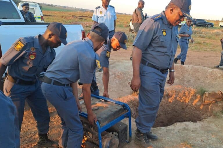 Police nab suspects, recover weapons from illegal mining kingpin