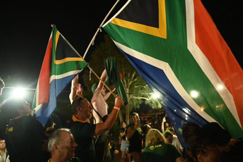 IN PICTURES: South Africans watch and celebrate Rugby World Cup final ...