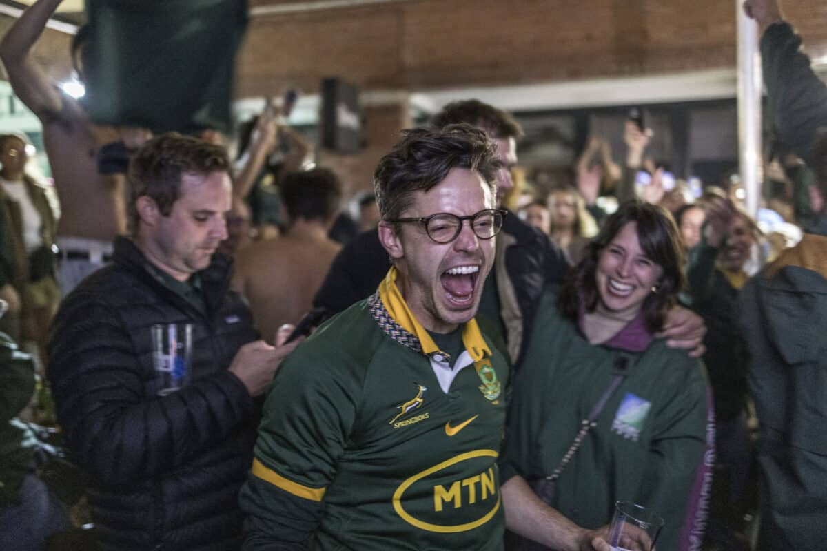 IN PICTURES: South Africans watch and celebrate Rugby World Cup final ...