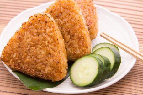 Recipe of the day: Grilled rice balls