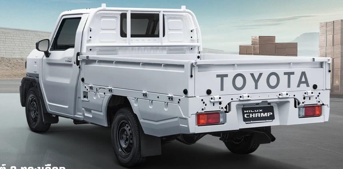 Hello Junior: 'Half-ton' Toyota Hilux Champ officially revealed