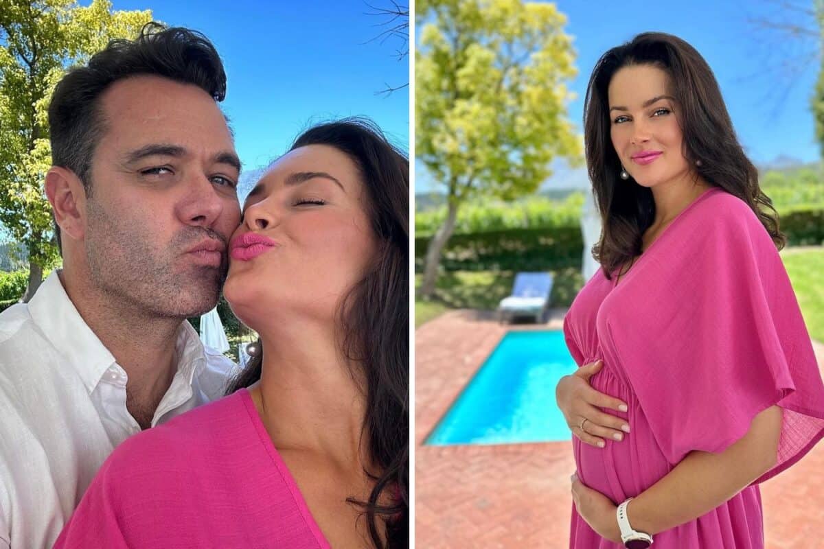 PICS: Rolene Strauss glows as she announces third pregnancy