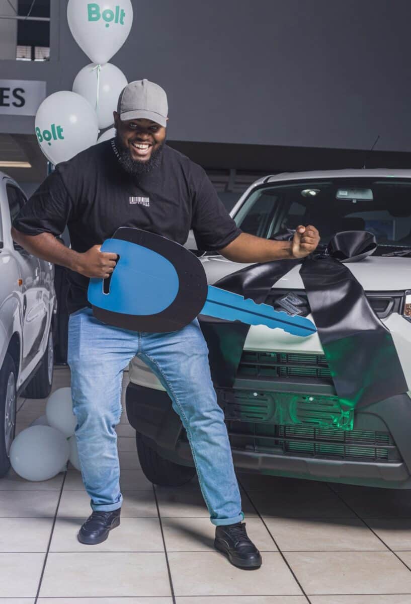 Five lucky Bolt drivers drive away with brand-new Suzuki cars | The Citizen