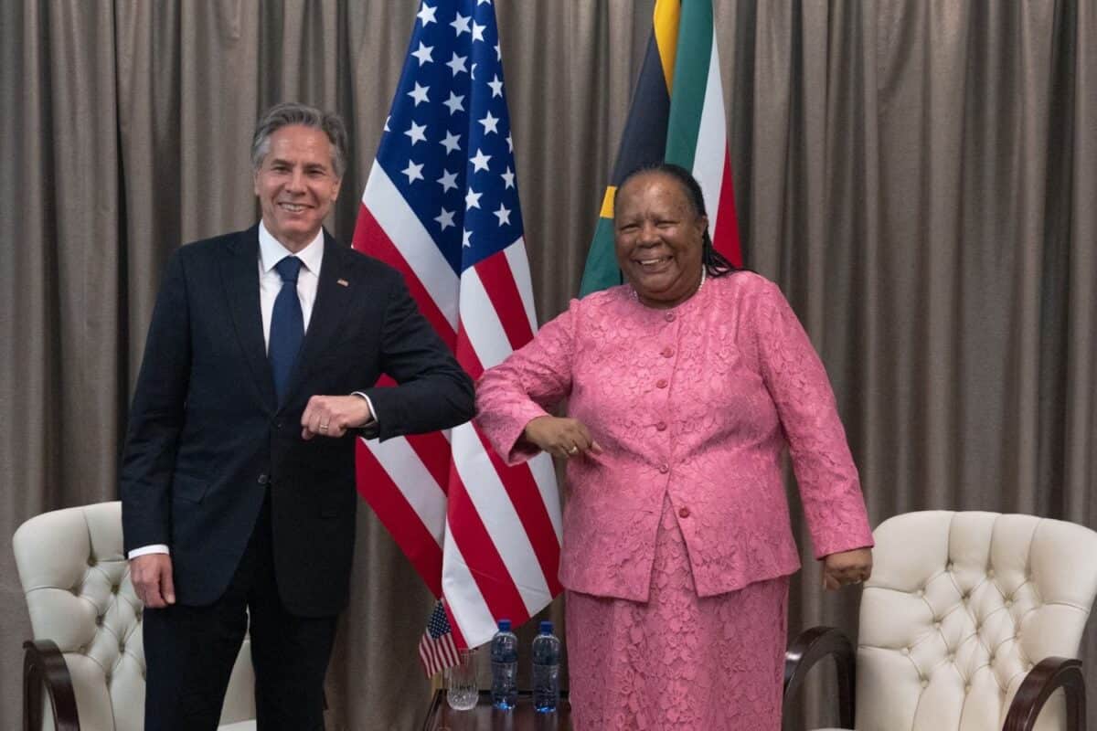 SA vs Israel - Blinken and Pandor discuss need to protect lives