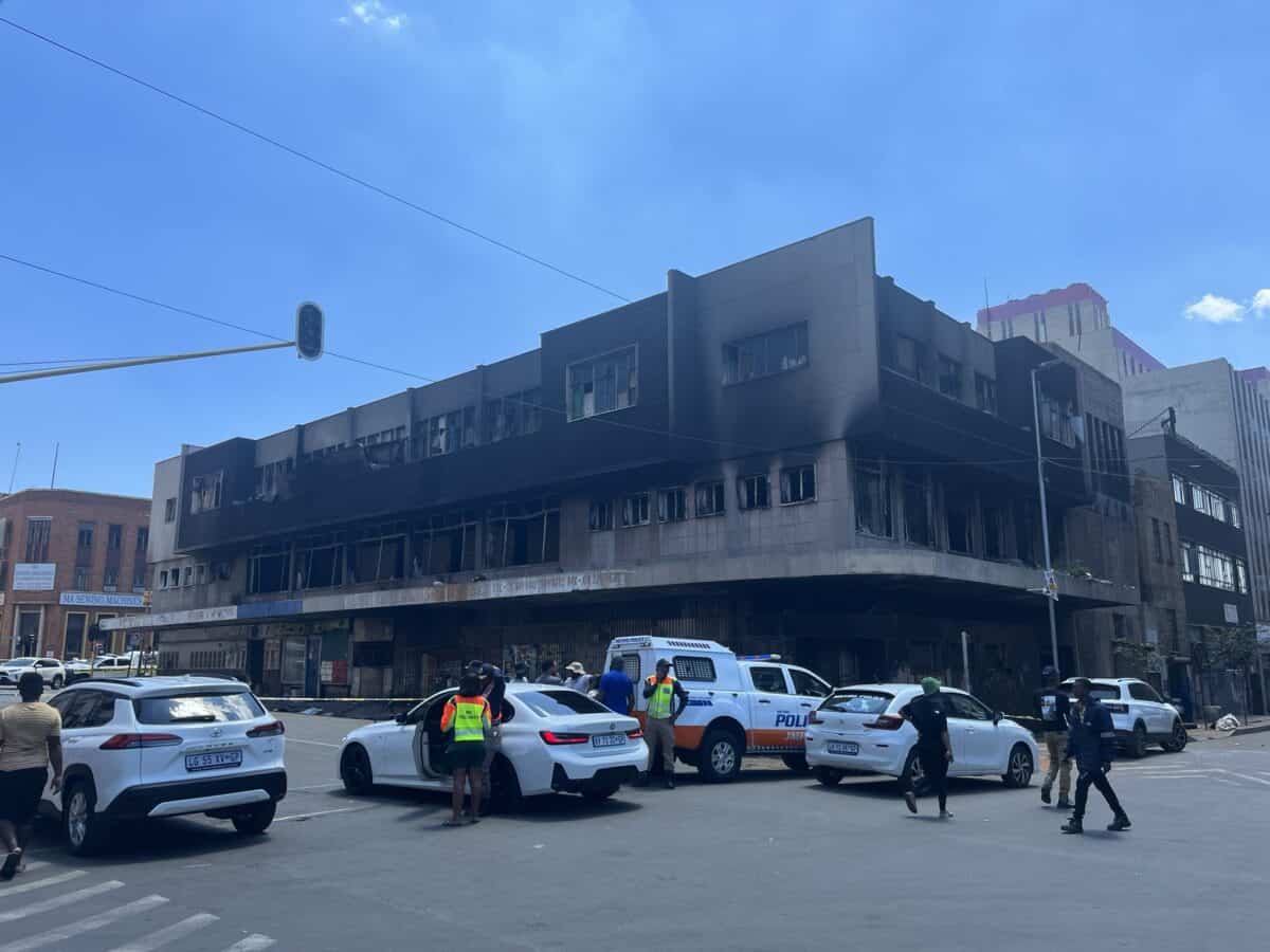 'Unsafe' Joburg building condemned after weekend fire | The Citizen