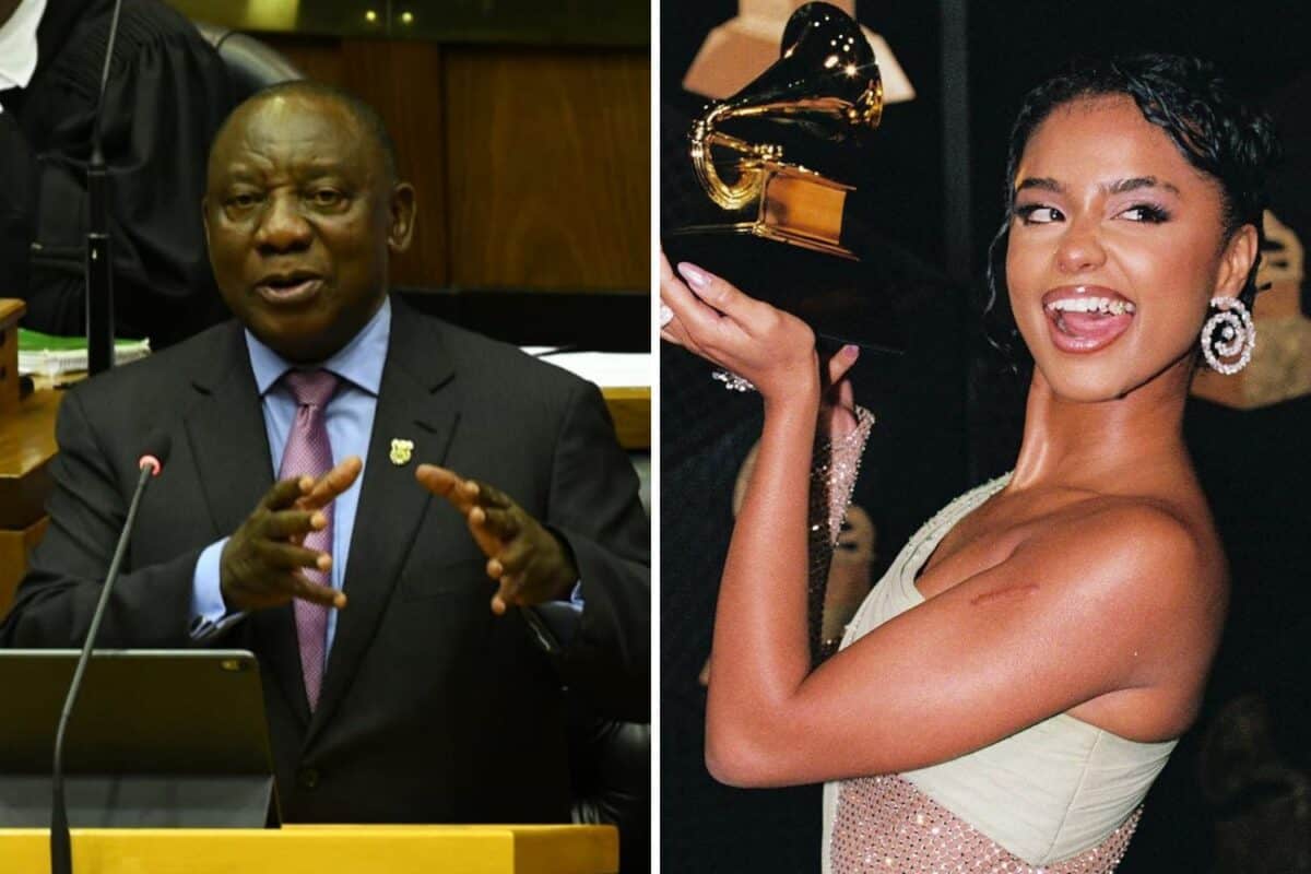 WATCH: Cyril Ramaphosa joins Tyla's Water dance challenge