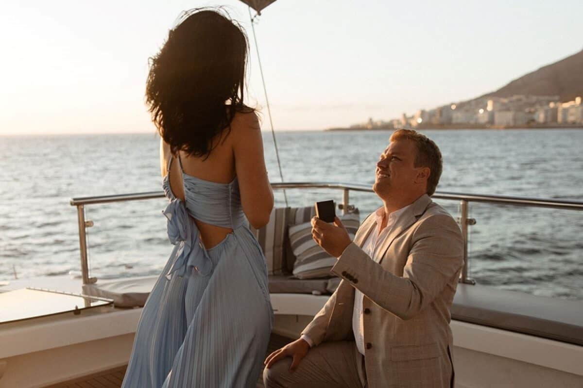 WATCH: Miss SA Natasha Joubert gets engaged on the yacht