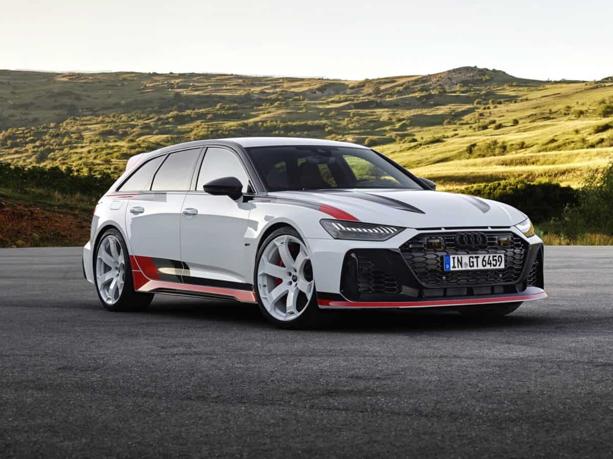 Final encore Audi RS6 Avant GT revealed as retro racing tribute